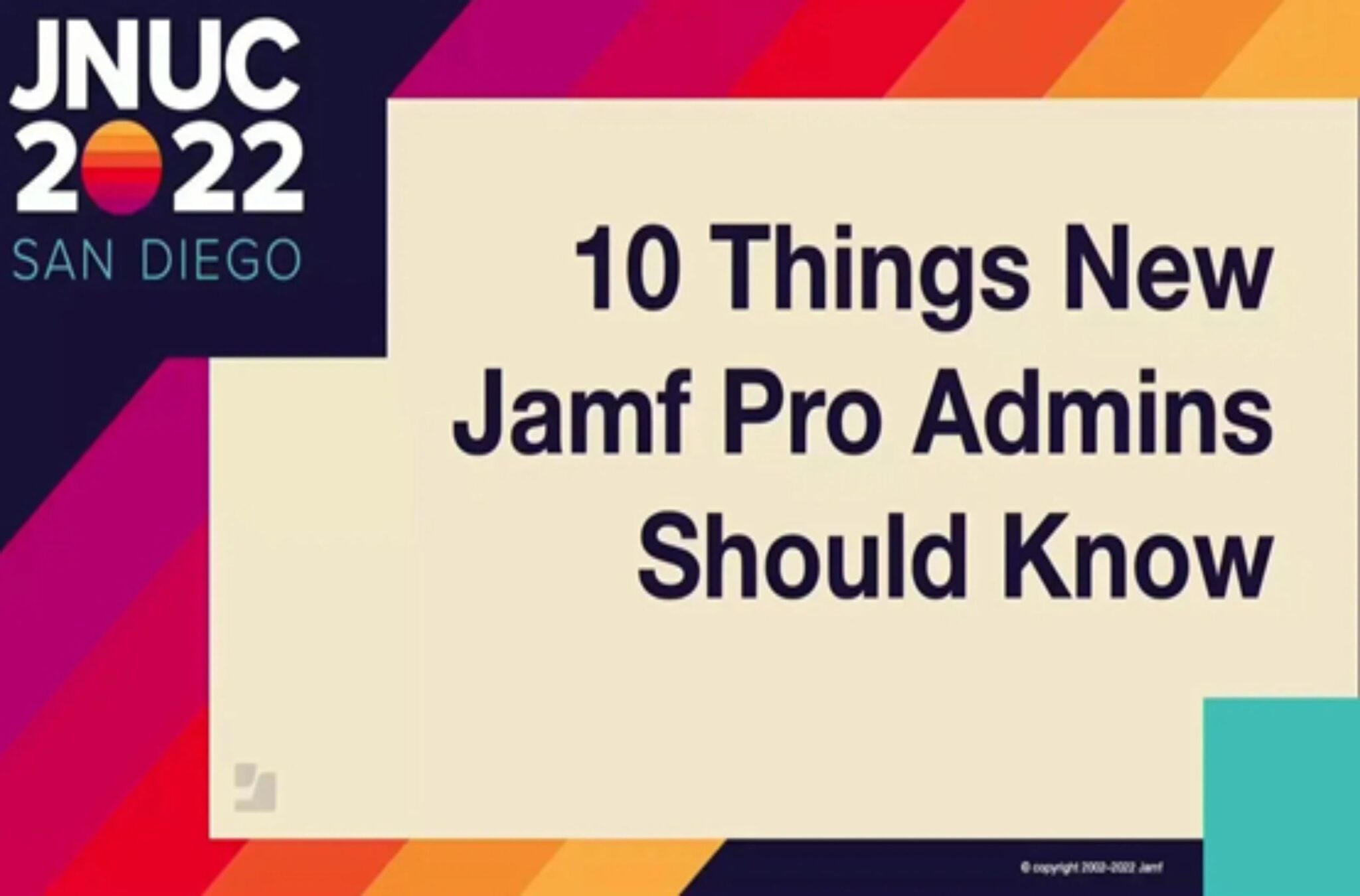 10 Things New Jamf Pro Admins Should Know配中文字幕 - SolutionKeys