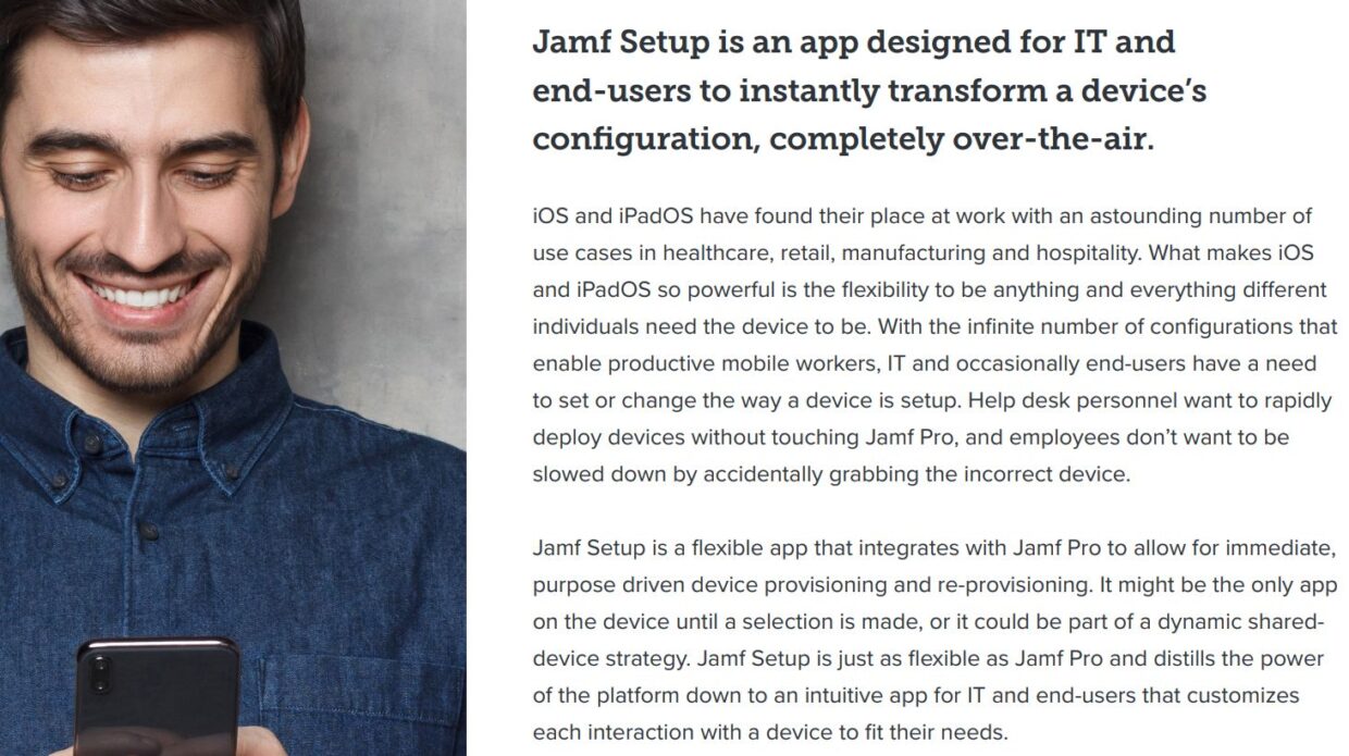 Jamf Setup: Unlock enhanced provisioning and shared device workflows ...