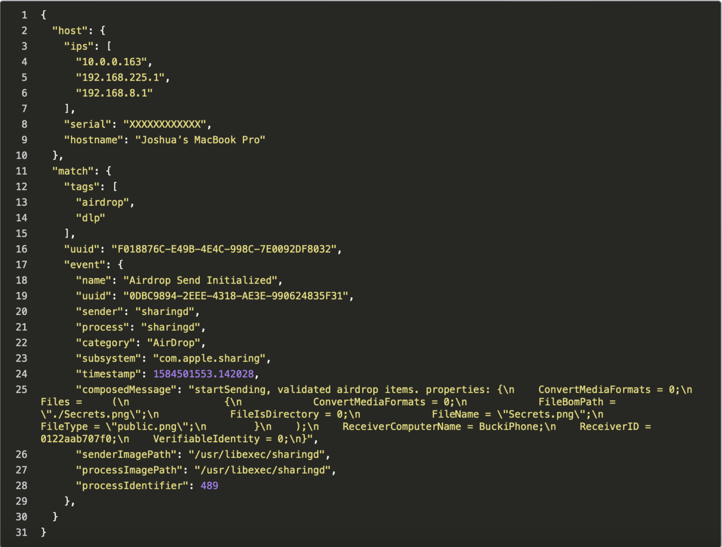 使用 Jamf Protect 阻止潜在的隔空投送传输数据泄露 - SolutionKeys