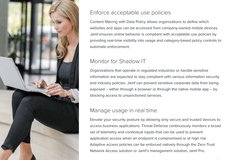 Jamf Data Policy brochure - SolutionKeys
